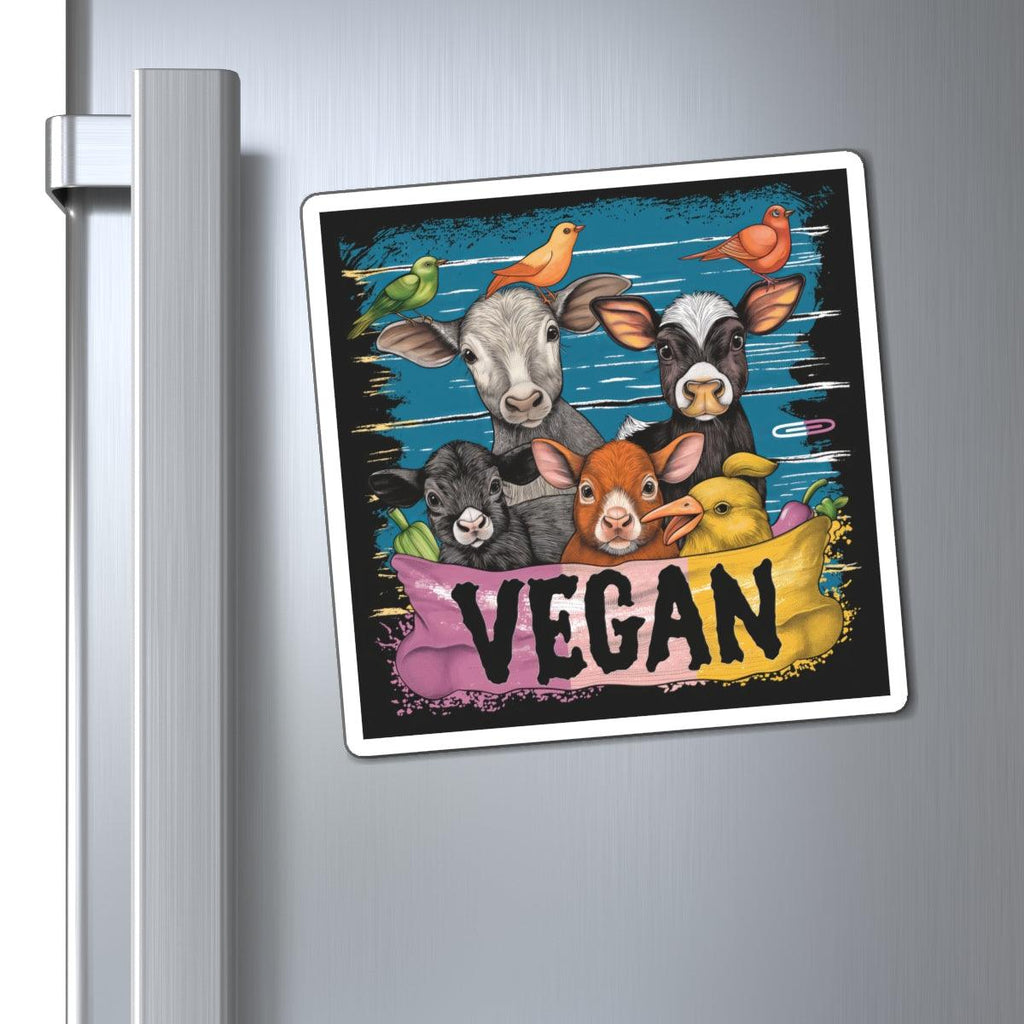 Vegan Animals Magnet – Vegan Virtues